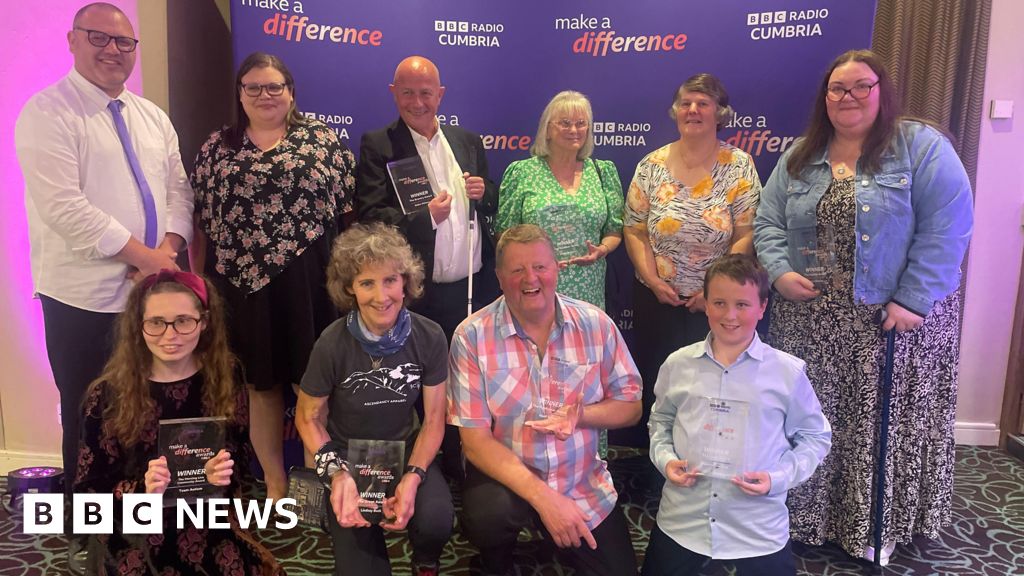 Make a Difference: BBC Radio Cumbria 2024 winners announced - BBC News