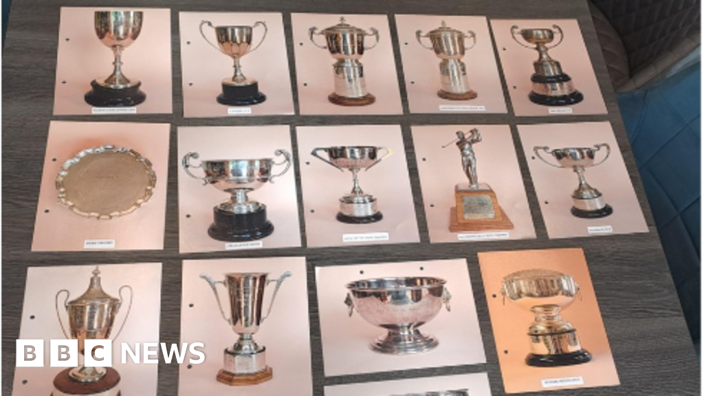 Trophies worth £45,000 taken in Fladbury golf club break-in - BBC News