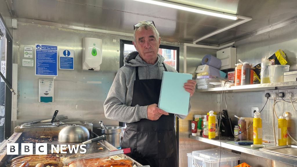'Sausage Man' says health suffering after Derby stall move