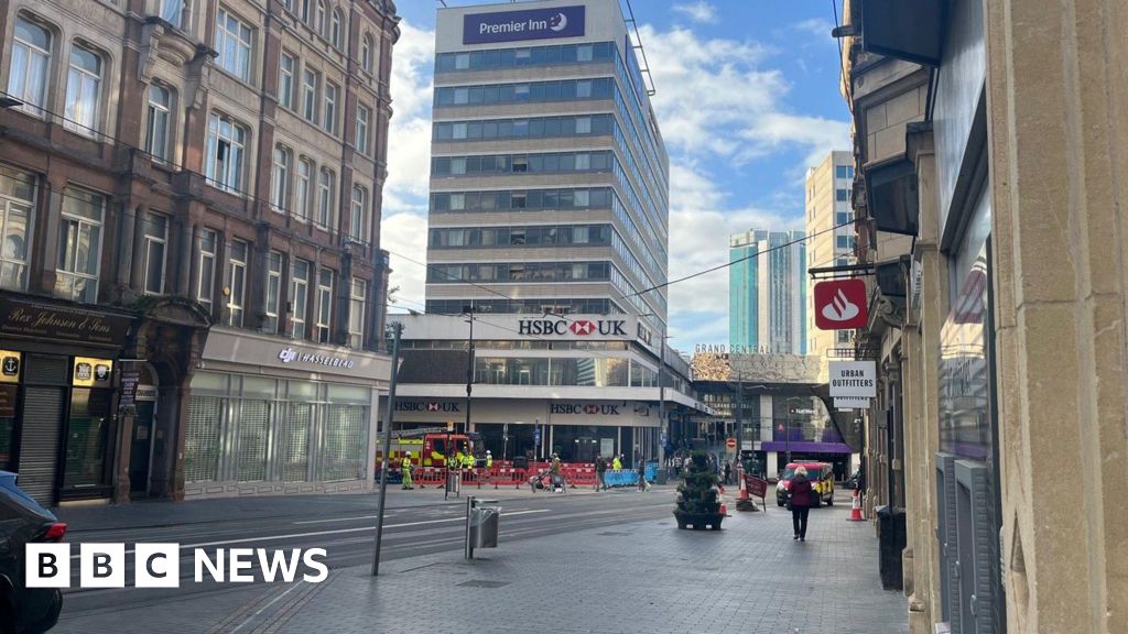 Four treated after Birmingham hotel evacuated during fire