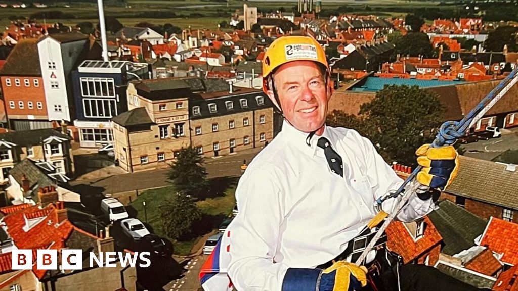 Southwold fundraiser John Huggins on 60 years of charity work - BBC News