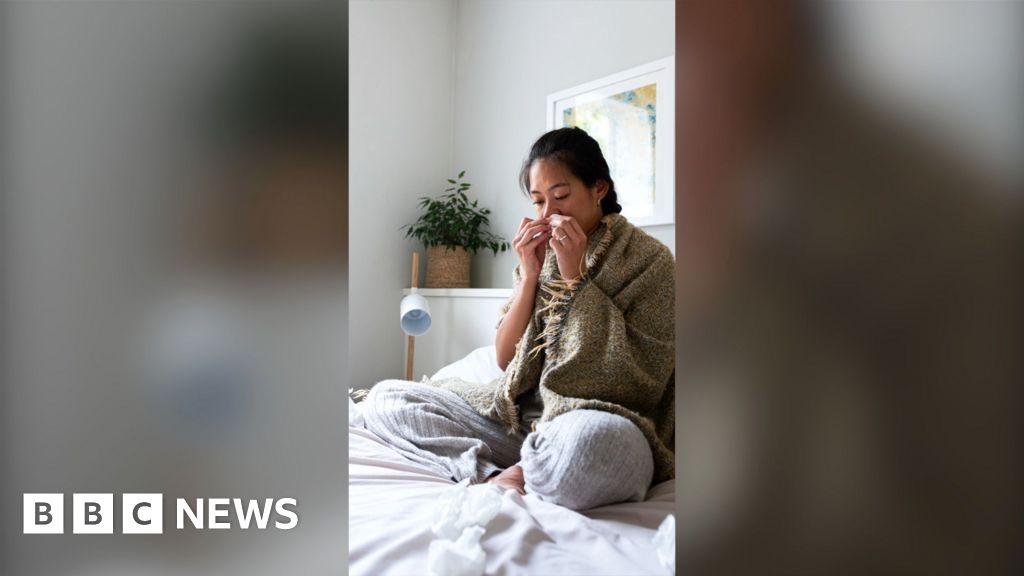 How you know if you've got a cold or a flu - BBC News