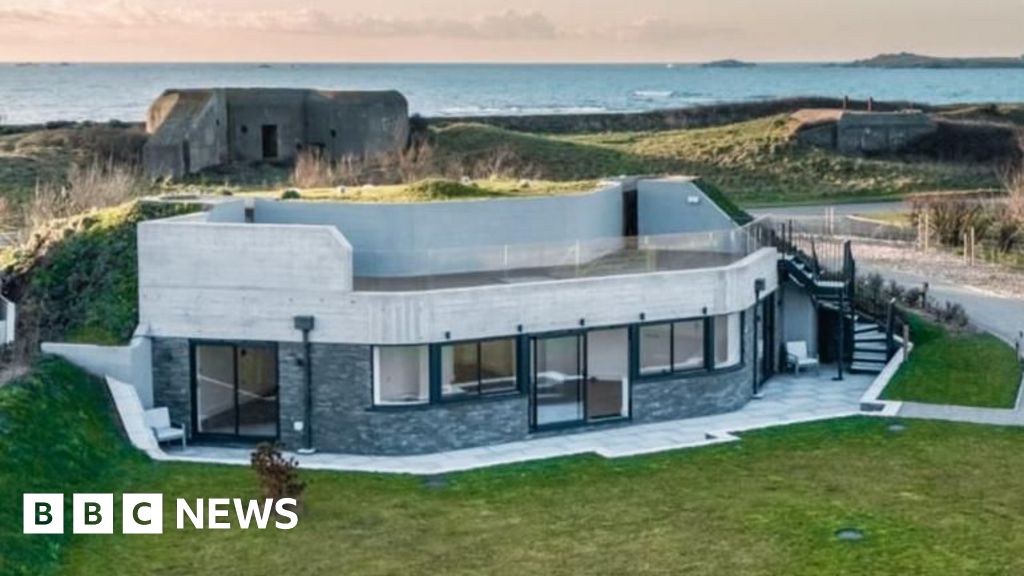 Guernsey WW2 bunker conversion nominated for architecture award | News ...