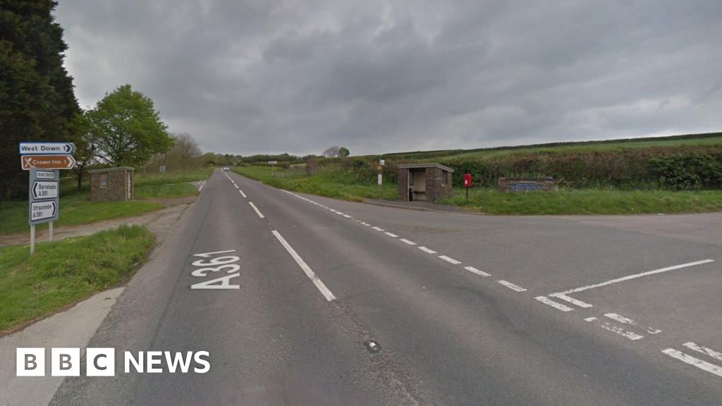Pedestrian and car involved in Devon crash