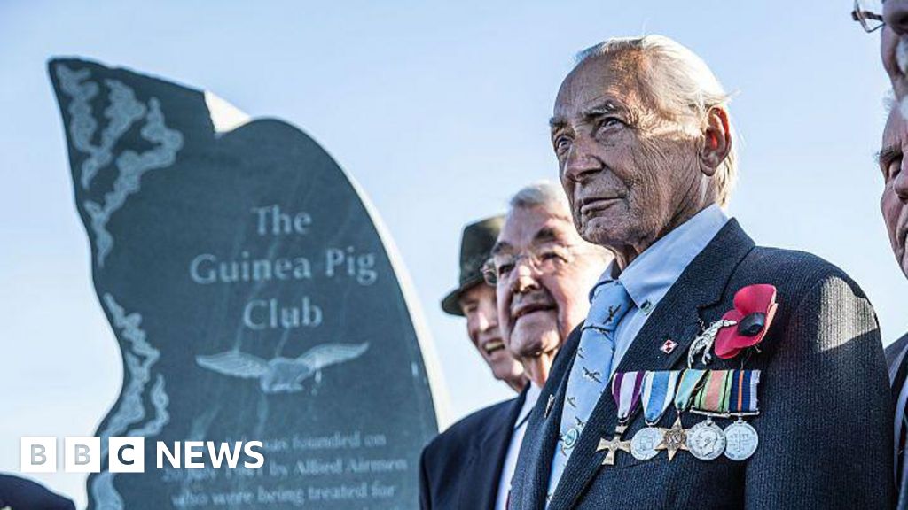 East Grinstead's last "Guinea Pig Club" member dies - BBC News