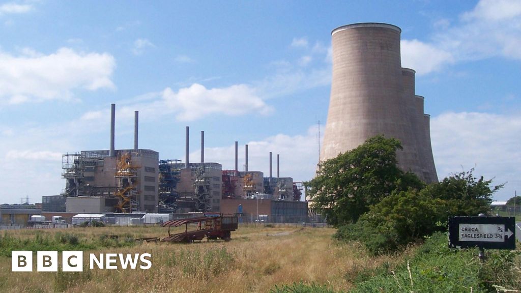 Green energy bid near old Chapelcross nuclear power plant site - BBC News