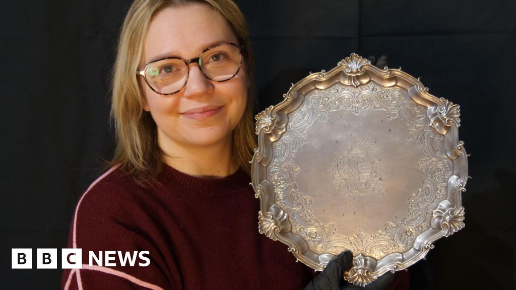 Work by 'daring' female silversmith on display in Warwickshire