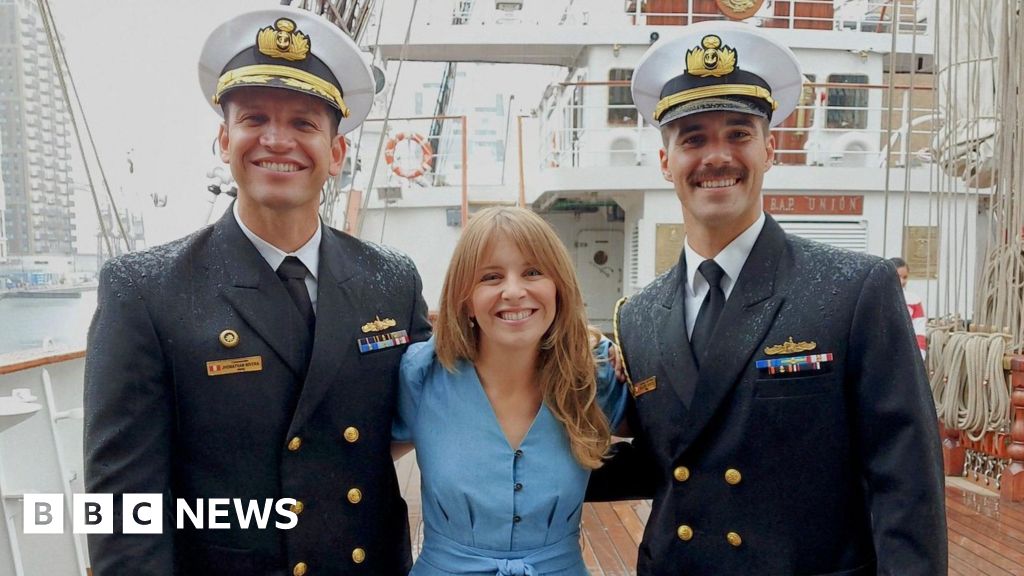 Tall ship on the Thames: Aboard the Peruvian navy's pride and joy