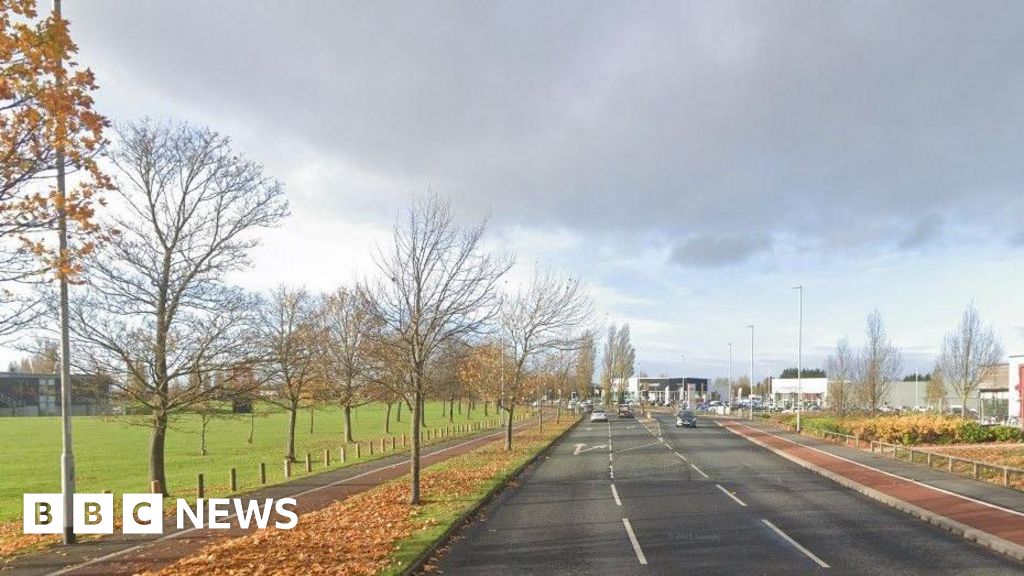 Woman dies after Darlington crash involving motorbike and HGV - BBC News