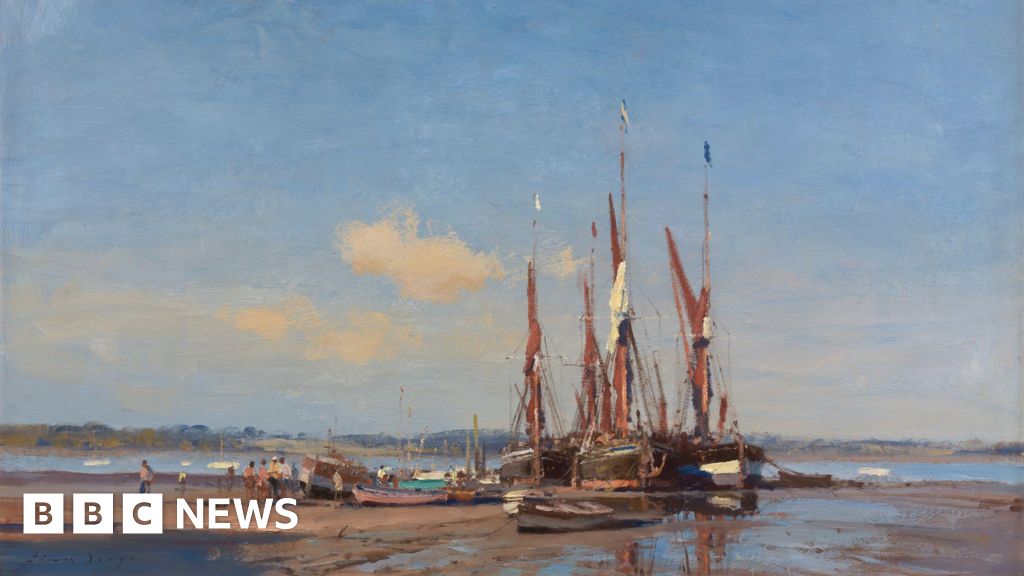 Edward Seago Portland Gallery exhibition 50 years after his death - BBC ...