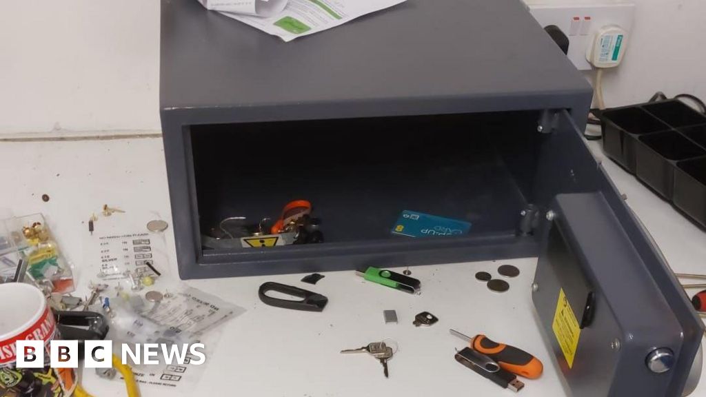 Newark charity shop says team are devastated by burglary - BBC News