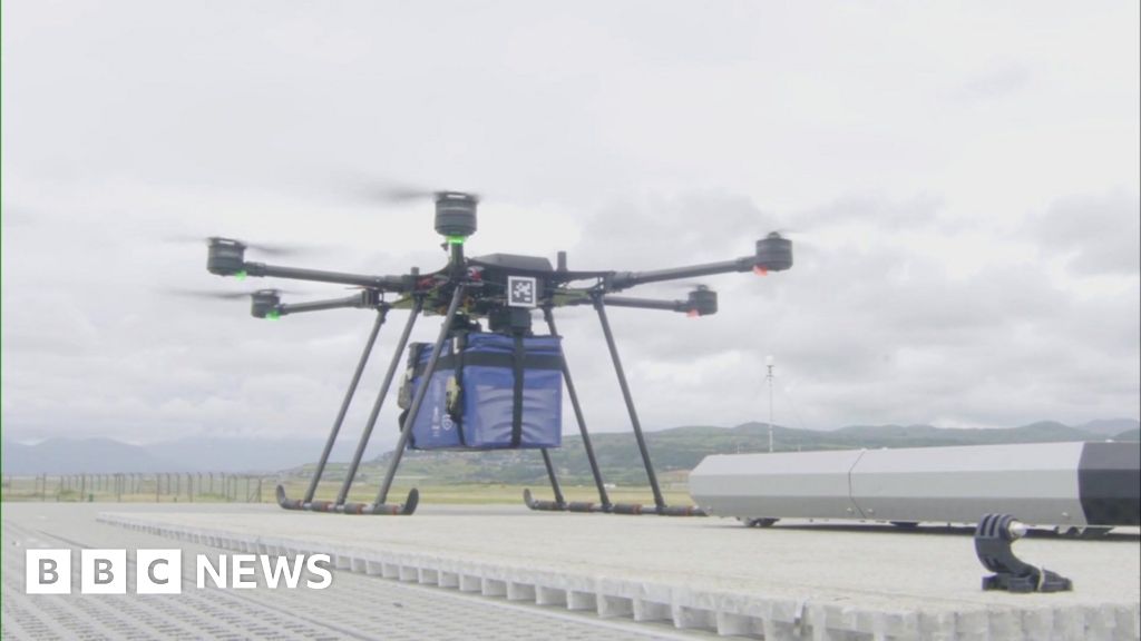 Isle of Wight: Residents call drone delivery site 'inappropriate' - BBC ...