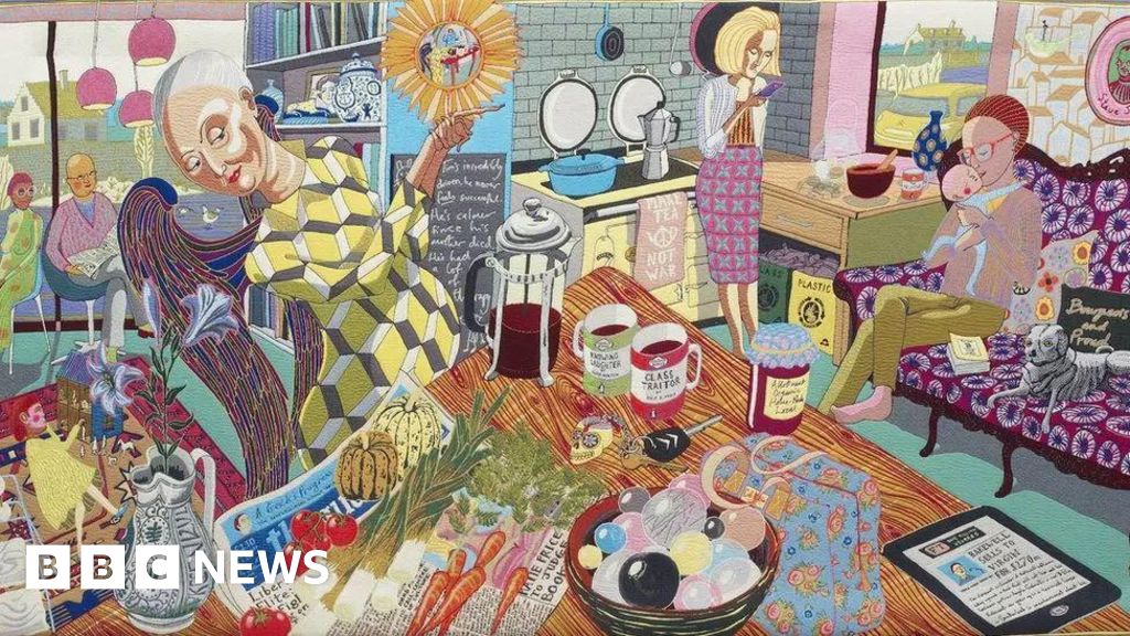 Woking: Grayson Perry tapestries exhibition extended