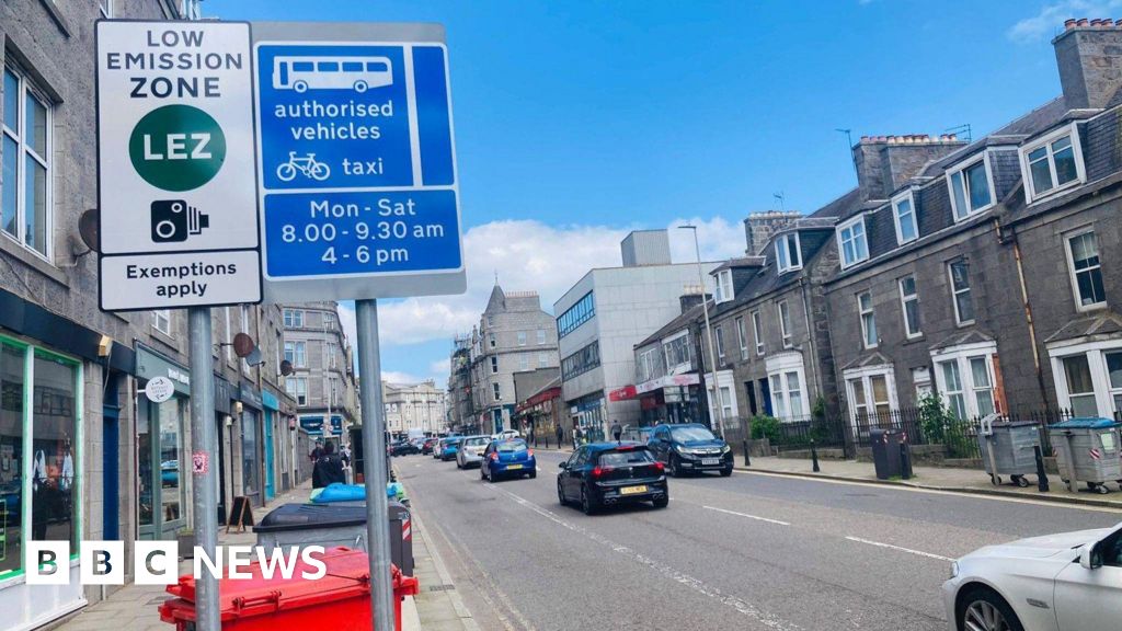 Aberdeen's unpaid Low Emission Zone fines reach more than £500,000