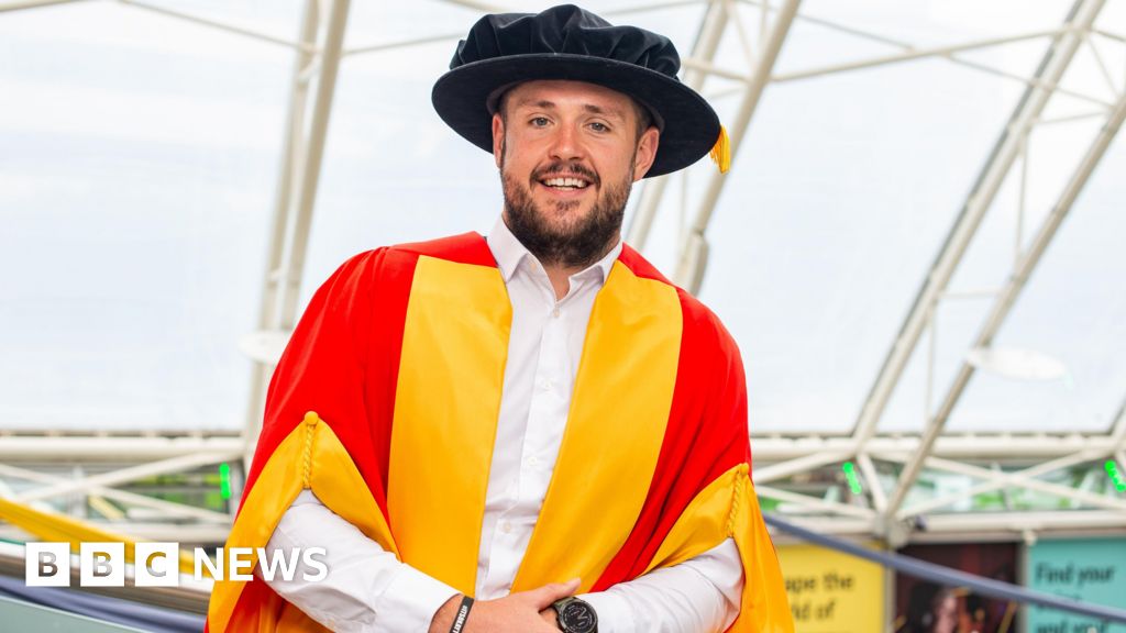 Andy's Man Club co-founder recognised with University of Bradford award