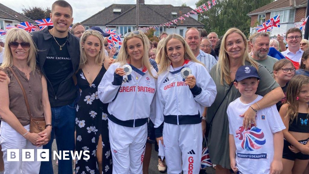 Bristol homecoming surprise for Olympic silver medallists