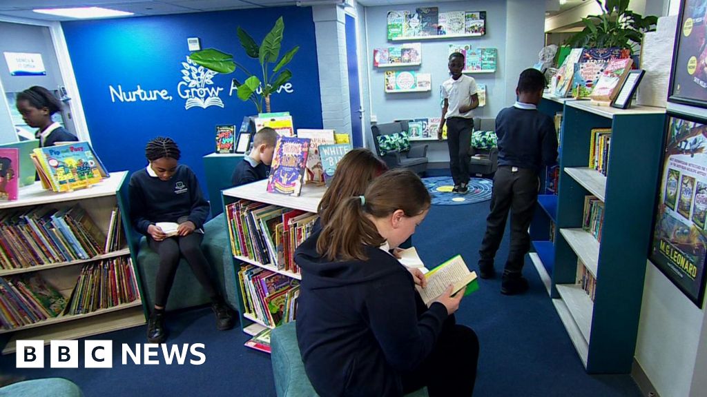 Southampton school celebrates new library amid reading 'crisis'