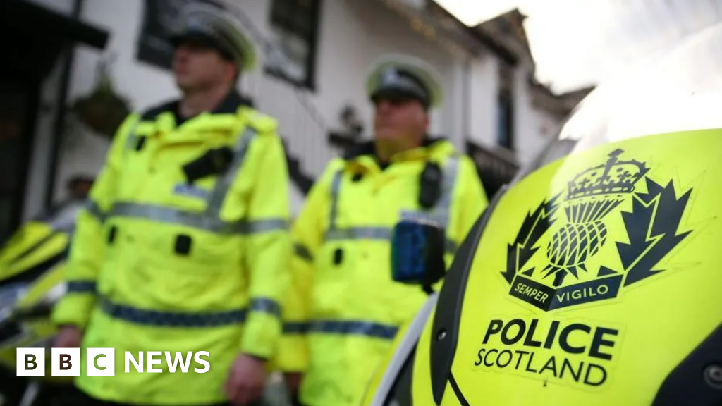 Man charged with attempted murder over bus attack near Larkhall - BBC News