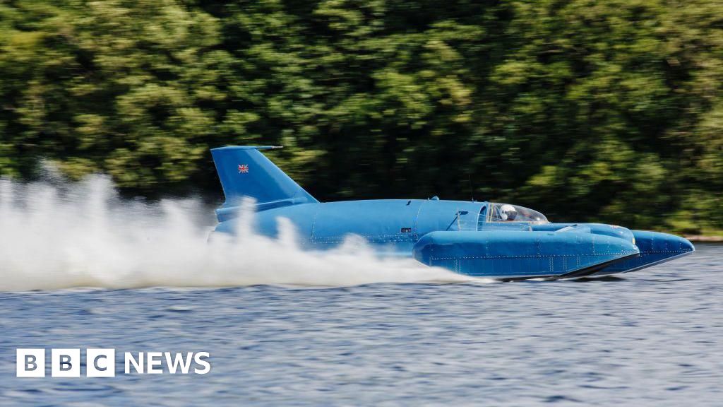 Date set for return of Donald Campbell's Bluebird to Coniston - BBC News