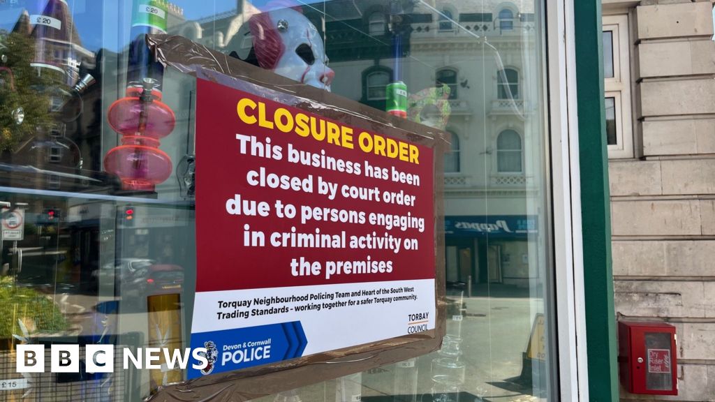 Police close shops in Torquay and Paignton vape and tobacco raids