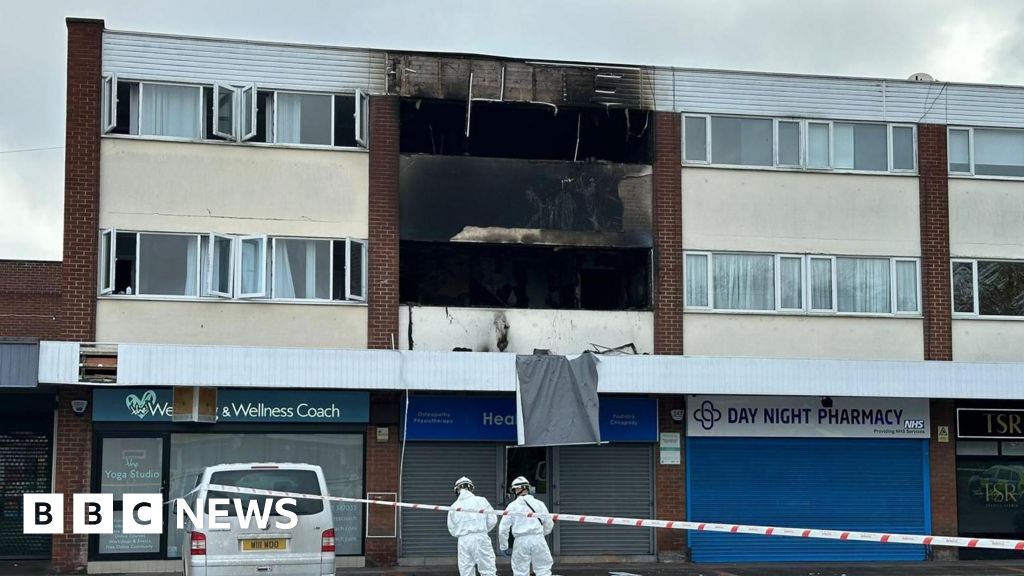 Man seriously injured in explosion at flats in Burntwood