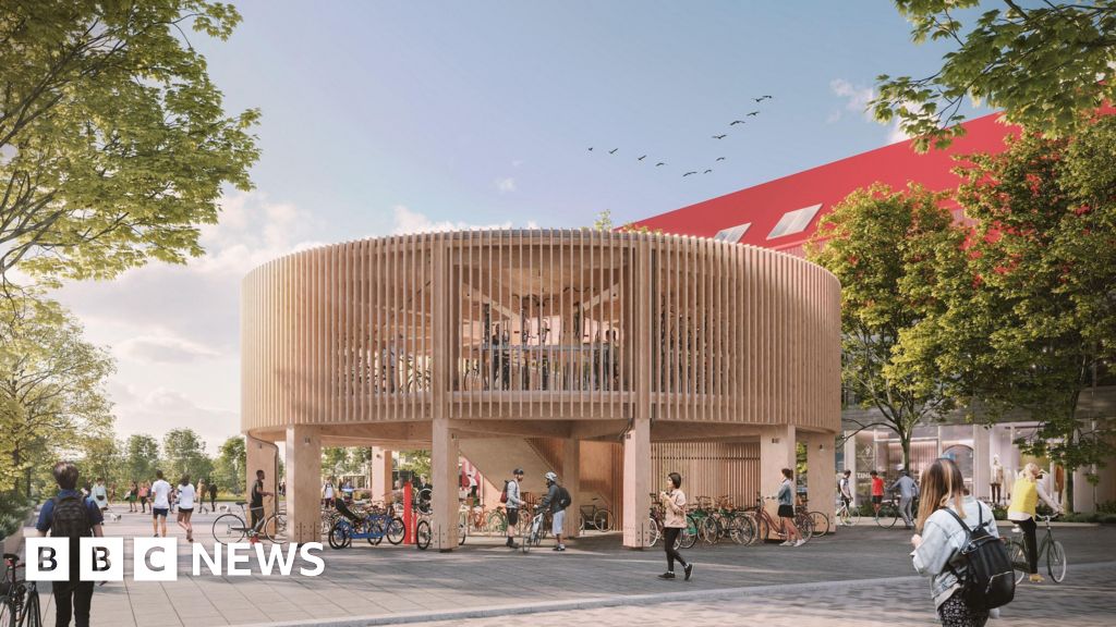Oxford cycle pavilion set to improve sustainable transport - BBC News