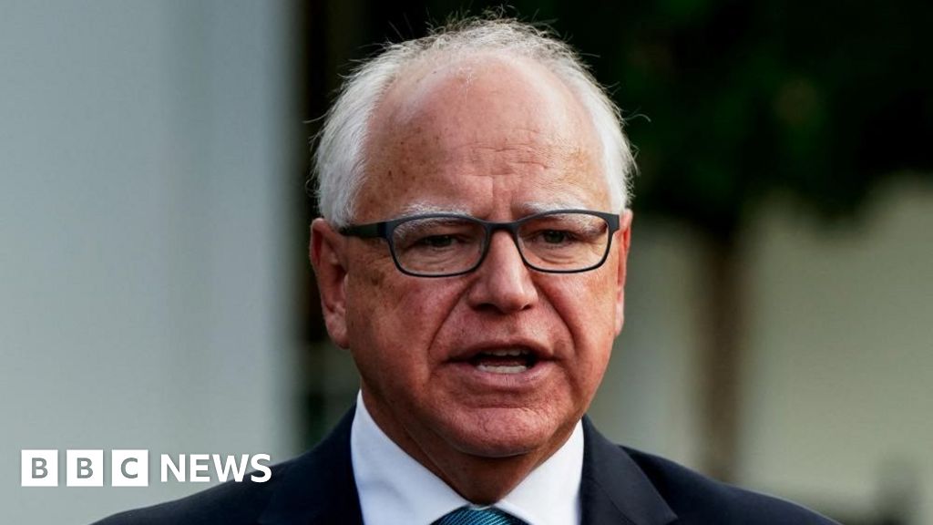 Minnesota Governor Tim Walz picked as Kamala Harris' running mate - BBC ...
