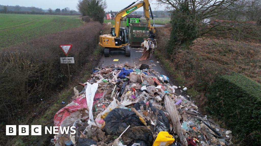 Culprits of enormous Lichfield fly-tip should be jailed - MP
