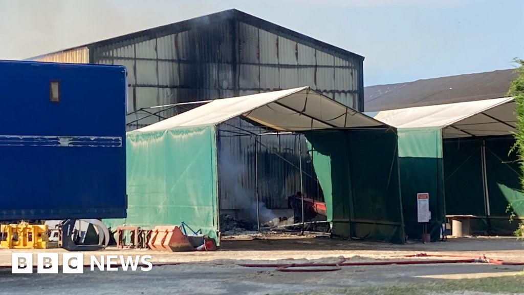 Large Metfield barn fire accidentally caused by furnace