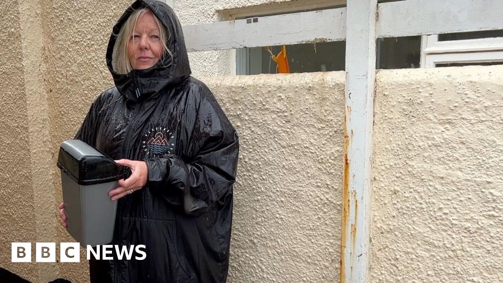 Sanitary bin ban row at Devon seaside toilets - BBC News