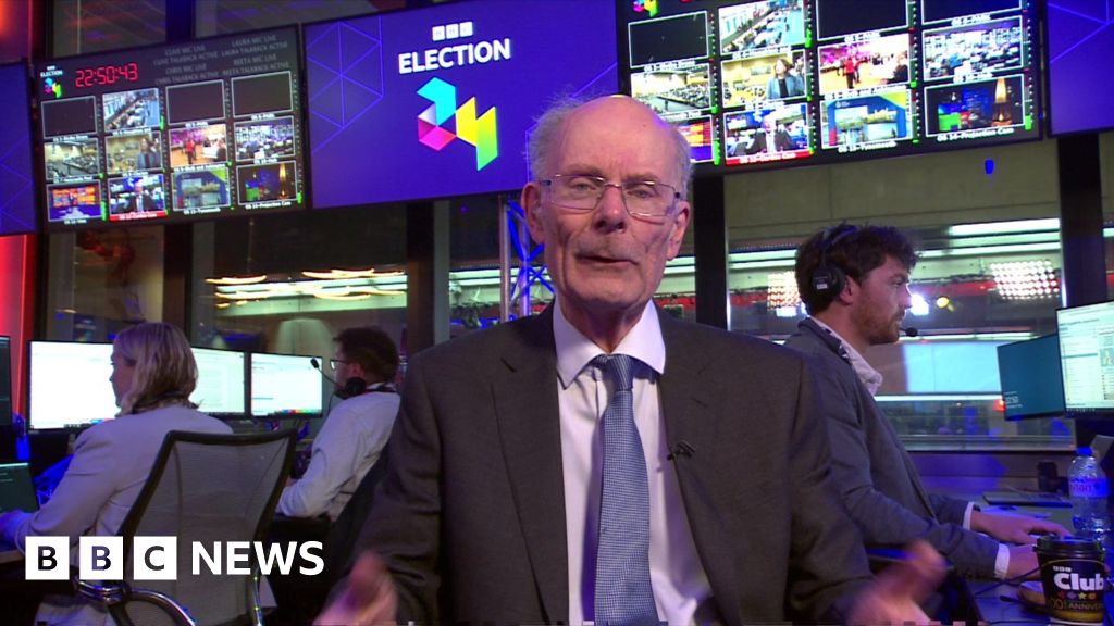 Sir John Curtice on the most surprising figures from exit poll - BBC News