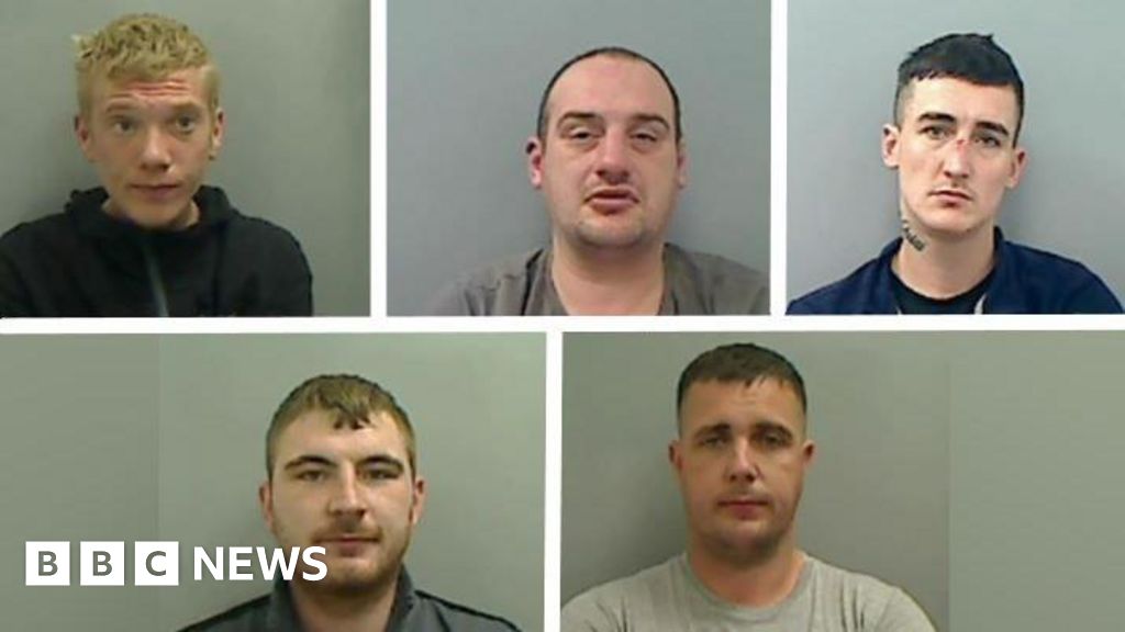Gang jailed after violent Hemlington attack on police officer