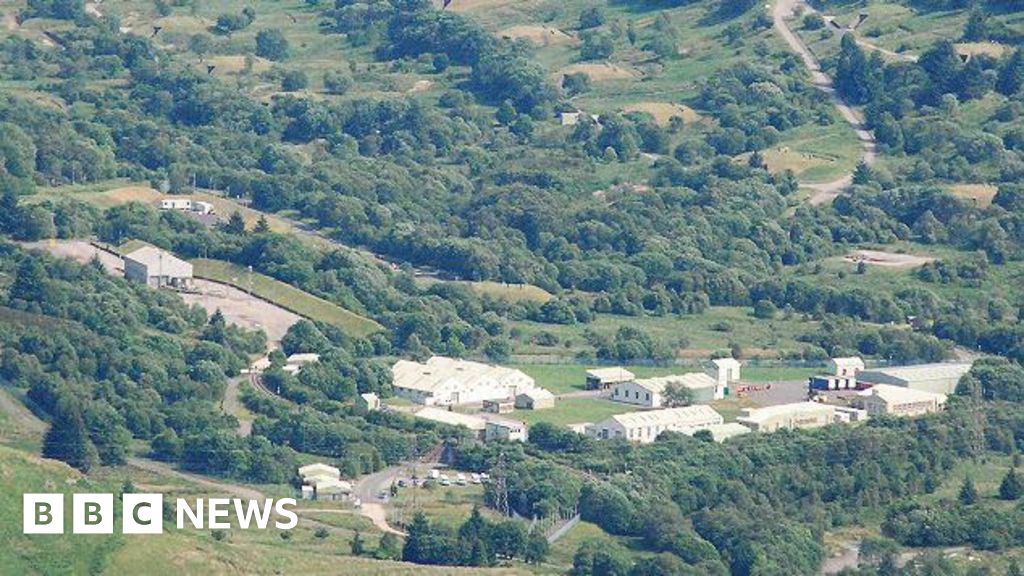Plans to demolish 1960s MoD's Glen Douglas weapons store - BBC News
