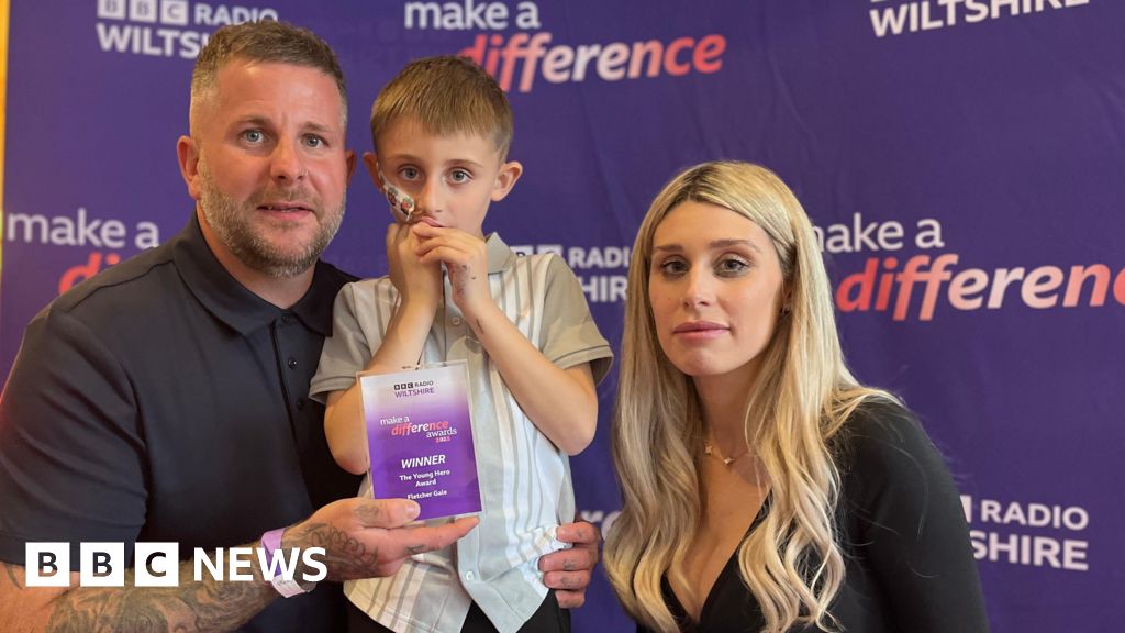 Six-year-old among Wiltshire's Make a Difference Award winners