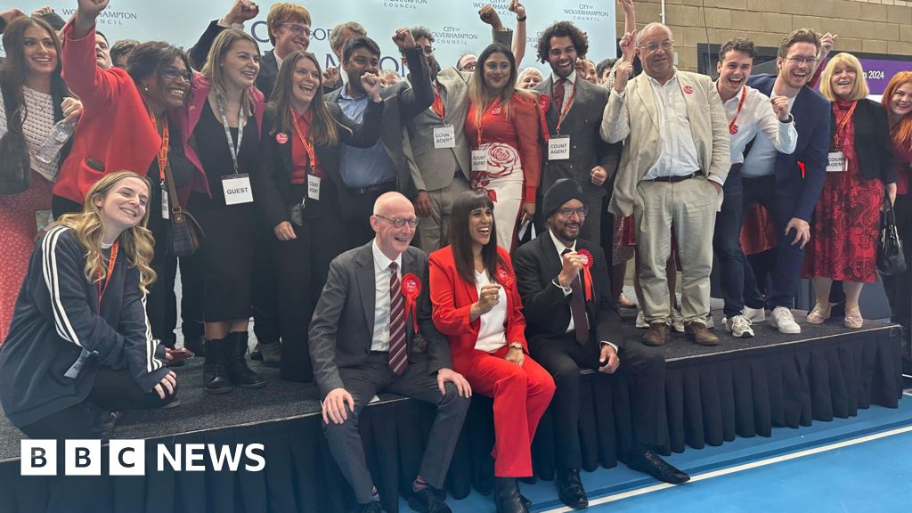 Labour reclaims key Wolverhampton and Black Country seats - BBC News