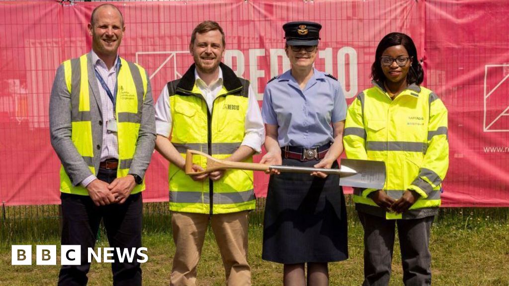 Work starts on £12m RAF Cosford accommodation in Shropshire