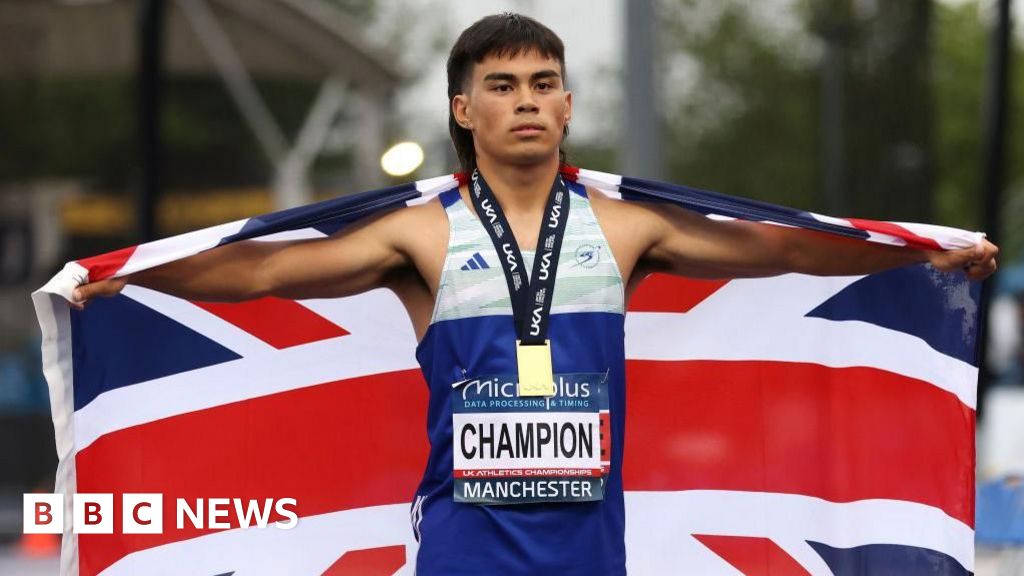 Louie Hinchliffe: Proud parents on sprinter's 'unbelievable' rise - BBC ...