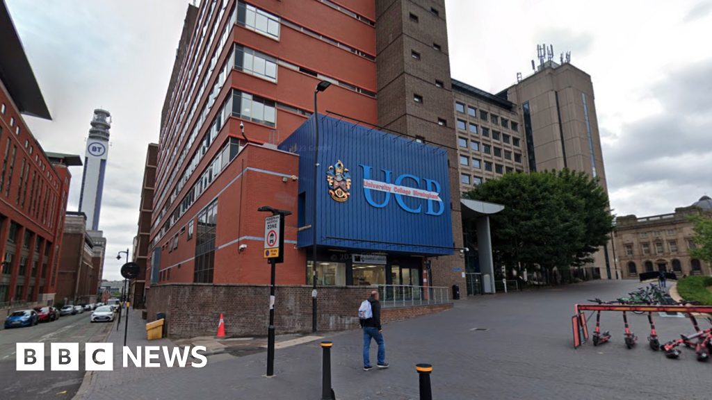 Boy stabbed outside university building in Birmingham - BBC News