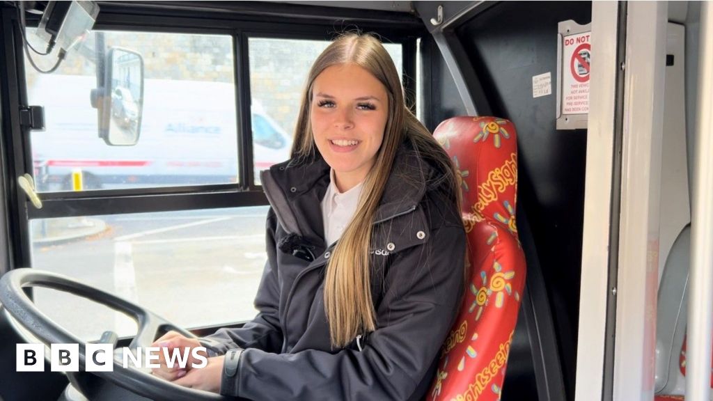 Bus driver, 19, becomes third generation of family behind the wheel