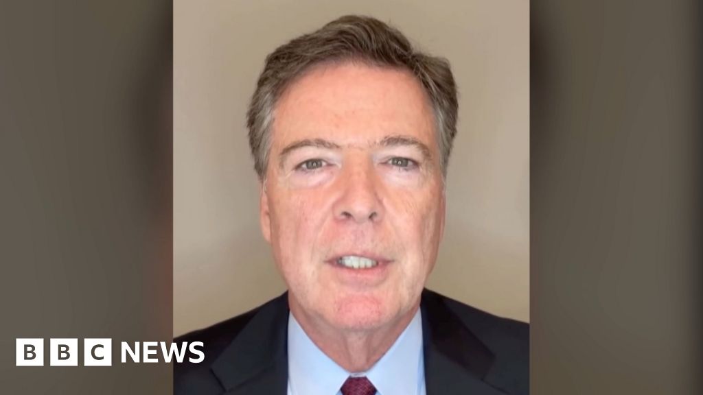 Watch: 'I'm not afraid,' says James Comey after indictment