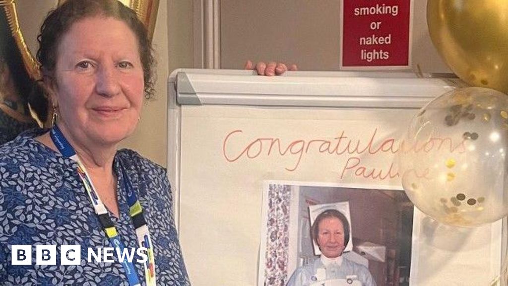 'We had to bow to matron' - nurse reflects on 50-year career - BBC News