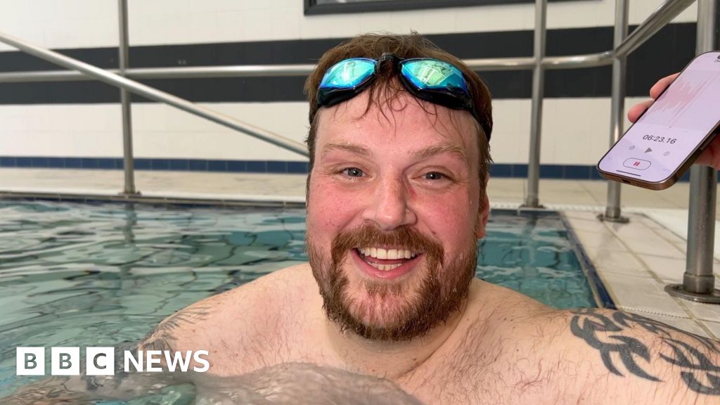 Children in Need swimmer with cerebral palsy conquering pool challenge Children in Need swimmer with cerebral palsy conquering pool challenge