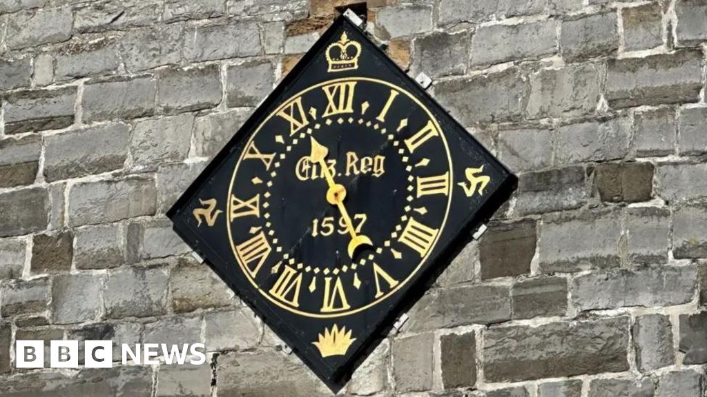 'Significant' medieval clock removed amid Castle Rushen repair works