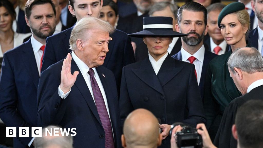 'I Donald John Trump...': 47th US president sworn in