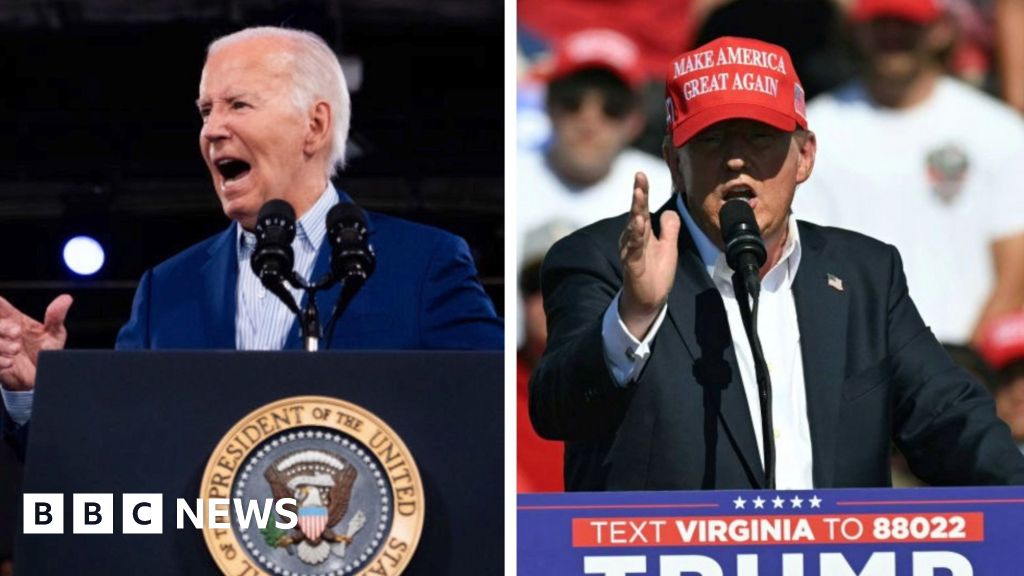 Watch what Biden and Trump said after their high-stakes debate