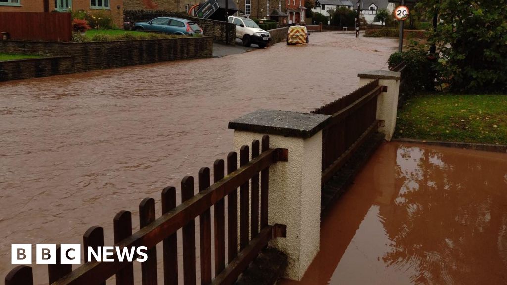 Flash floods disrupts schools and Herefordshire communities