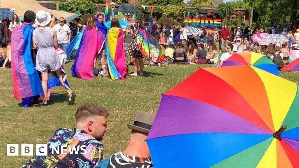 Calne Pride 2024: Hundreds to attend town's first parade - BBC News