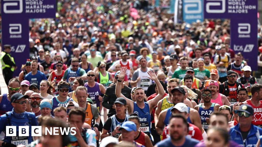 London Marathon 2024 raises record £73.5m for charity - BBC News