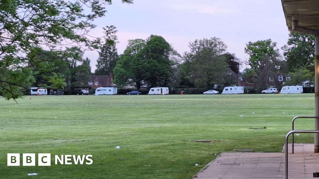 Myton pupils stay home as travellers park on school field