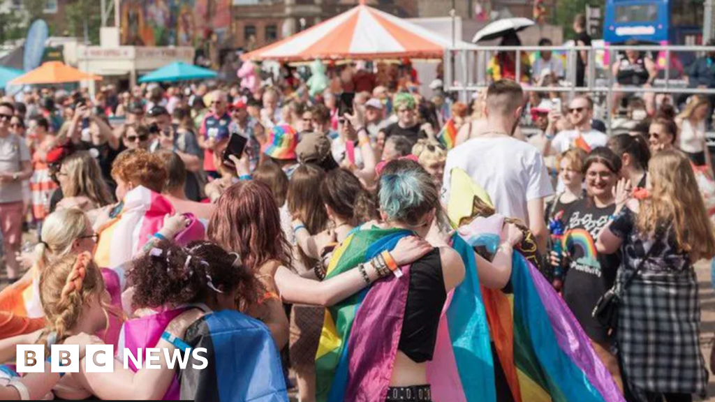 Wolverhampton Pride gives people a safe space - organiser - BBC News